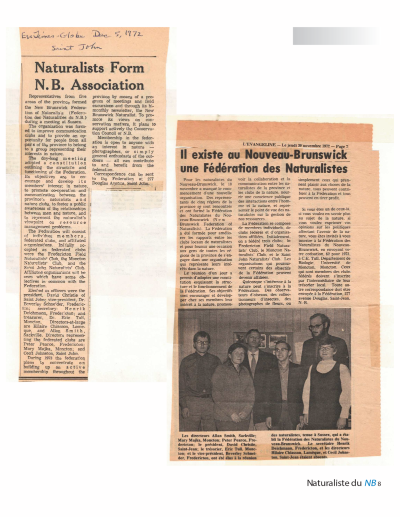 Preorder Your Commemorative Copy of the NB Naturalist 50th Anniversary ...